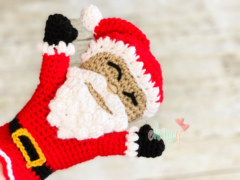 Santa Hand Puppet - Etsy