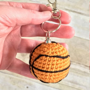 Crochet Pattern, Basketball Key Chain - Etsy