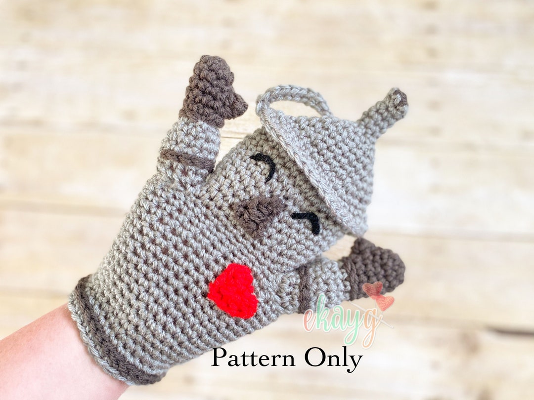 Crochet Pattern, Tin Woodman Hand Puppet, the Wonderful Wizard of Oz - Etsy