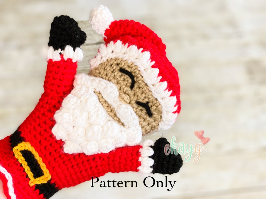 Santa Hand Puppet - Etsy