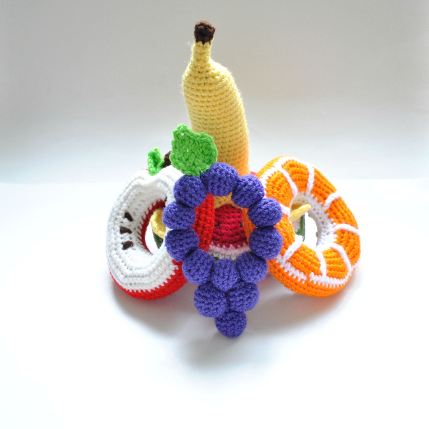Crochet Pattern Fruit Salad Stacking Rings - Etsy