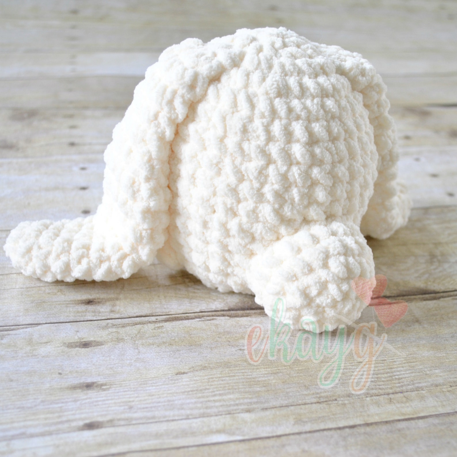 Crochet Pattern Puffy Stuffy Bunny - Etsy