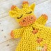 Crochet Pattern, Giraffe Lovey Puppet - Etsy