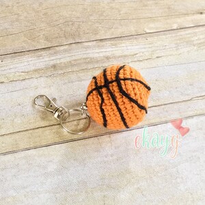 Crochet Pattern, Basketball Key Chain - Etsy