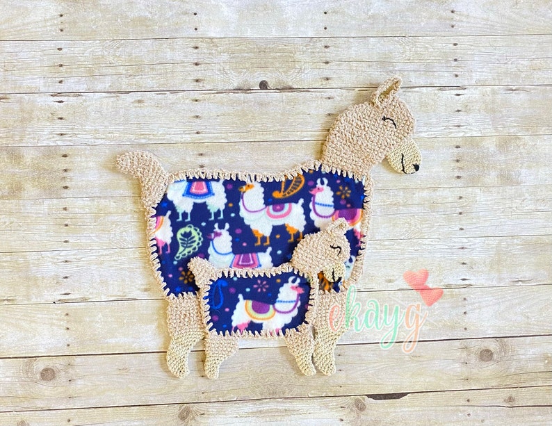 Crochet Patterns Llama Toy Pattern Pack Llama Loveys and | Etsy