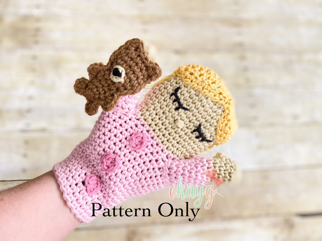 Crochet Pattern, Michael Darling Hand Puppet, Peter Pan and Wendy ...