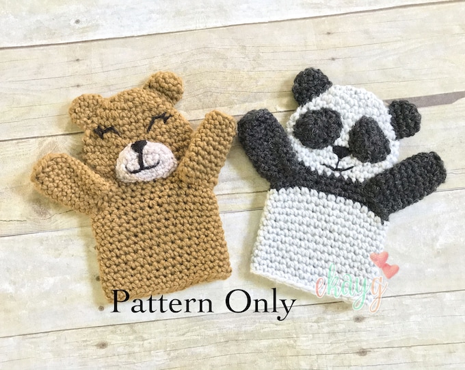Crochet Pattern, Sloth Hand Puppet - Etsy Canada