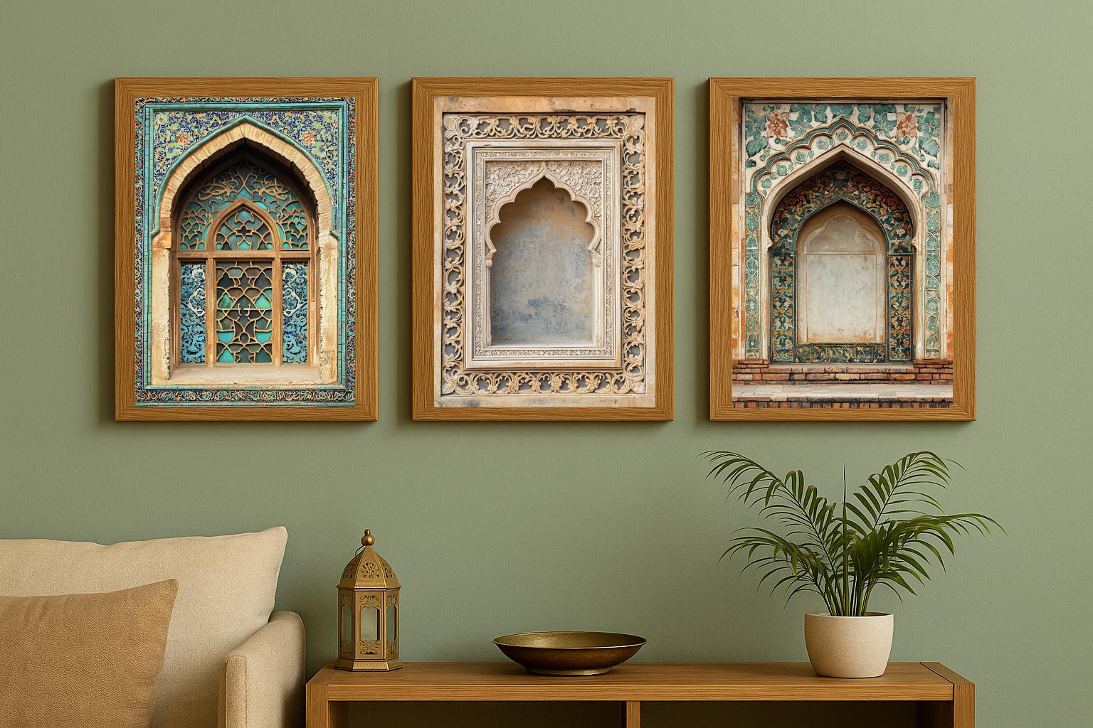 Islamic Wall Art (DIGITAL DOWNLOAD) Set of 3 | Mosque Arches | Islamic ...