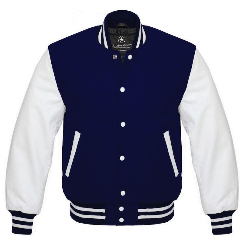 Letterman Jacket No Sleeves - Etsy