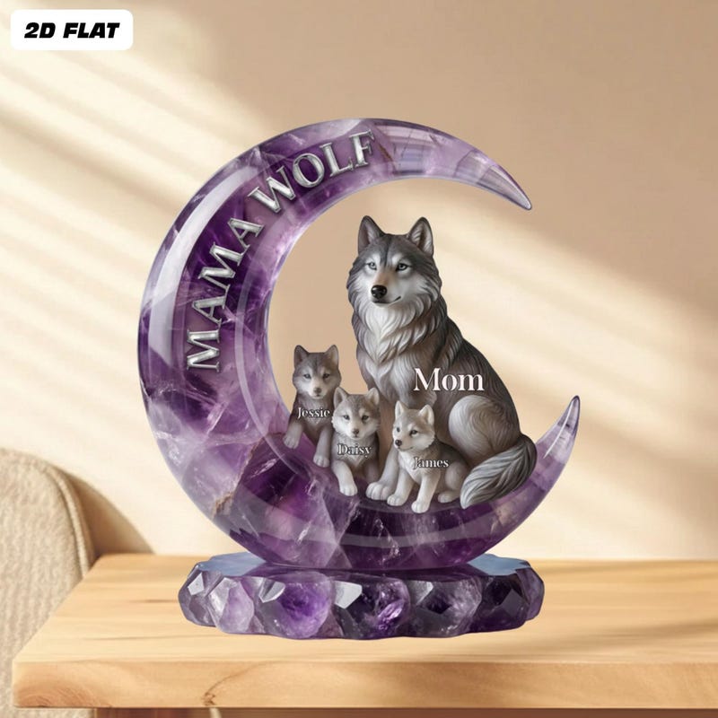 Personalized Wolf Plaques - Etsy