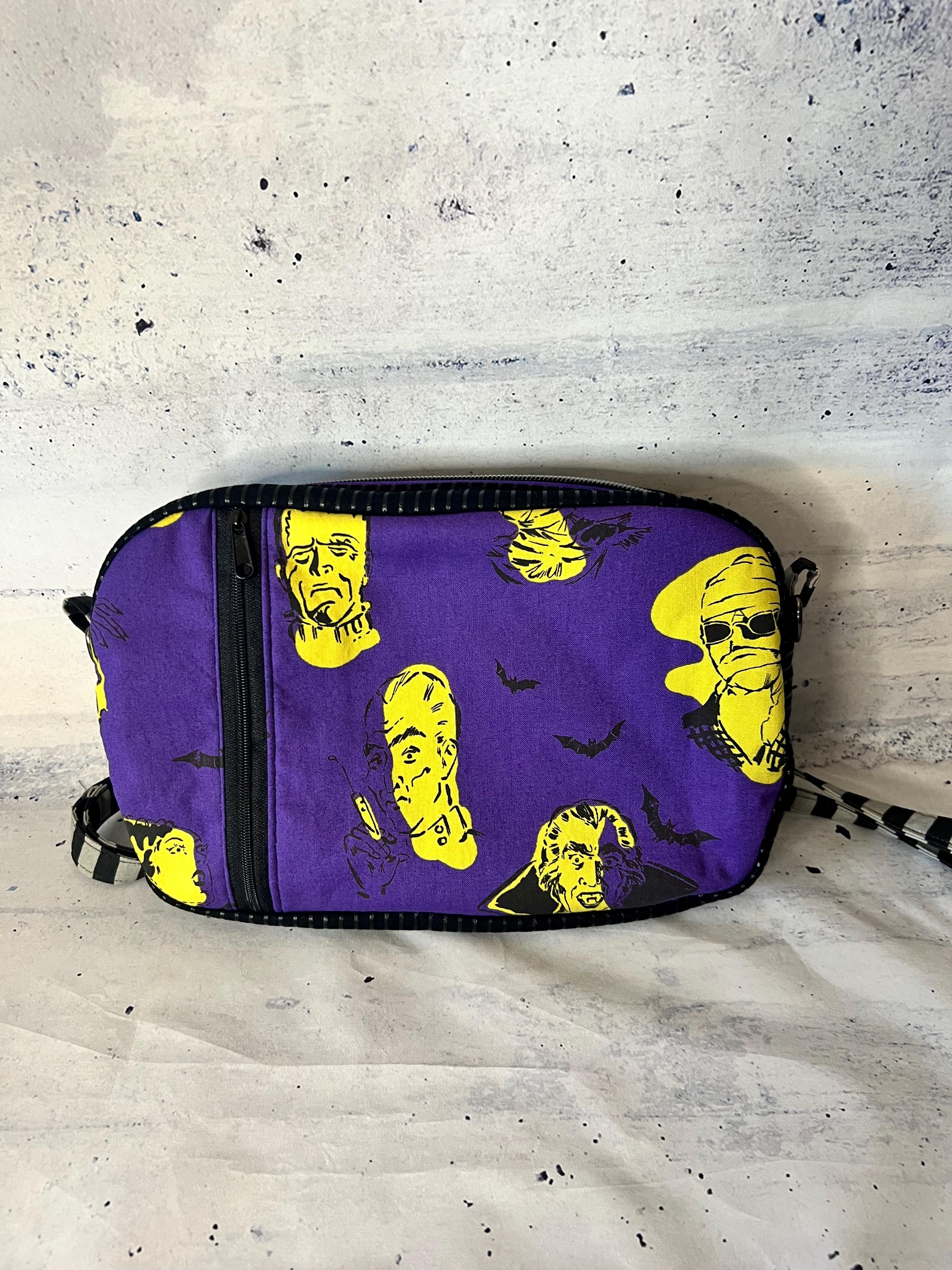 Monster Fanny Pack Hip Bag Purse Convertible Crossbody Shoulder Carry ...