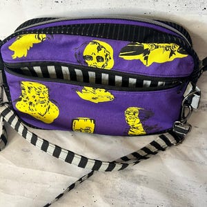 Monster Fanny Pack Hip Bag Purse Convertible Crossbody Shoulder Carry ...