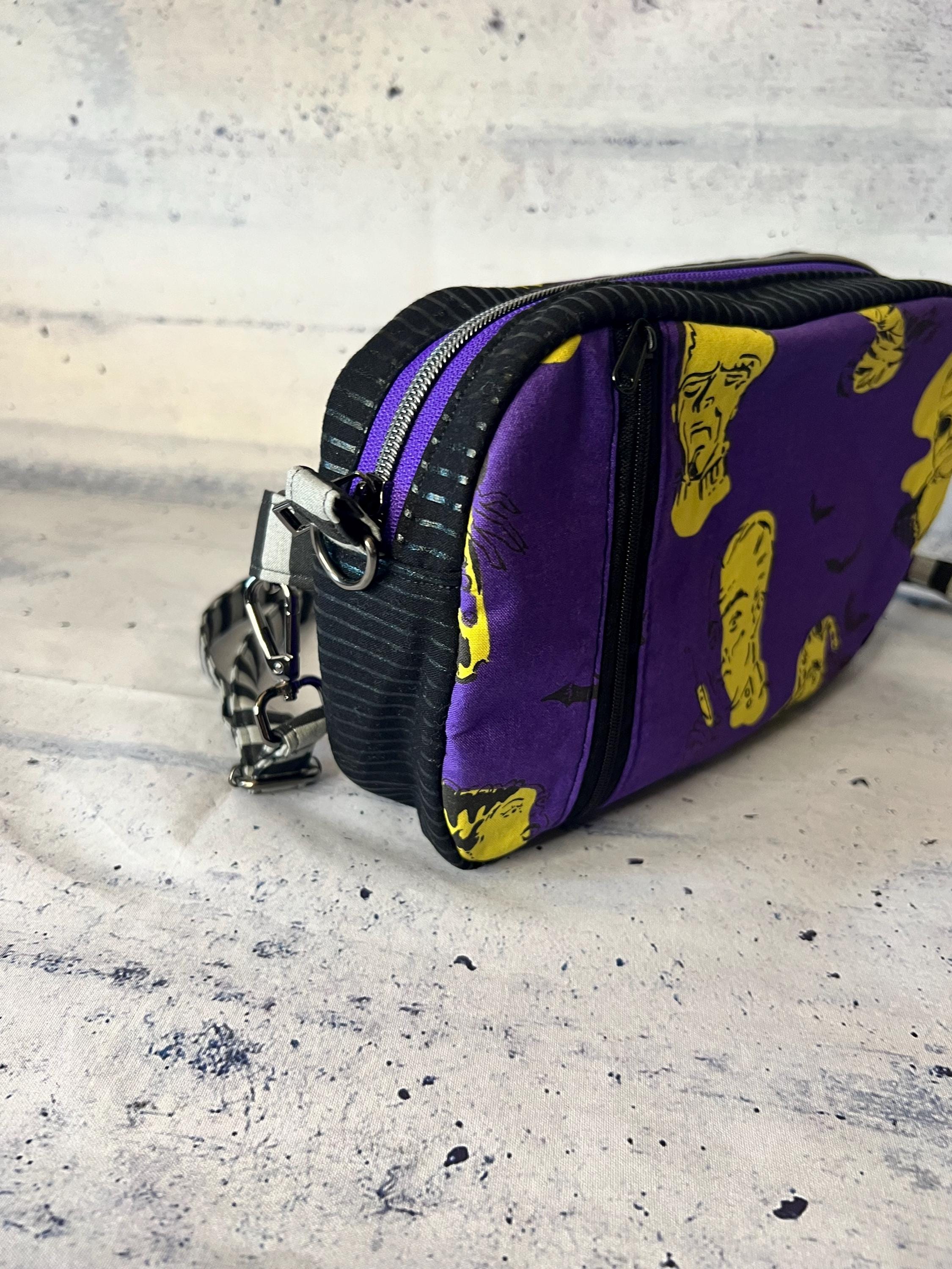 Monster Fanny Pack Hip Bag Purse Convertible Crossbody Shoulder Carry ...