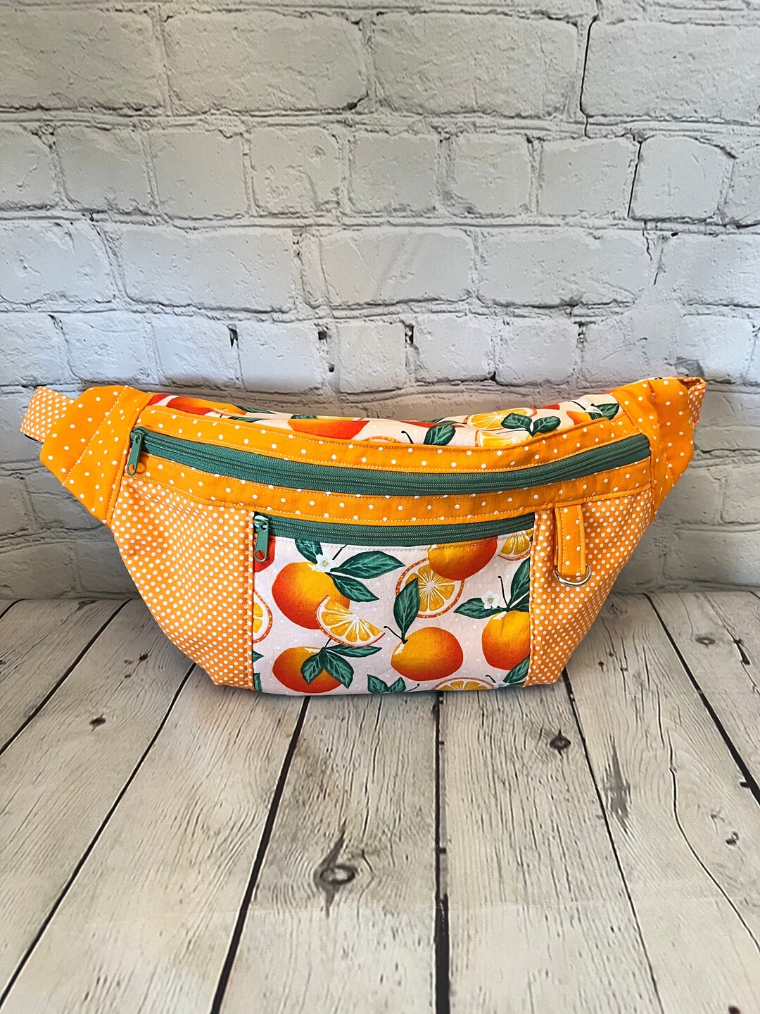 Orange Fanny Pack Hip Bag Spring Flower Citrus Orange - Etsy