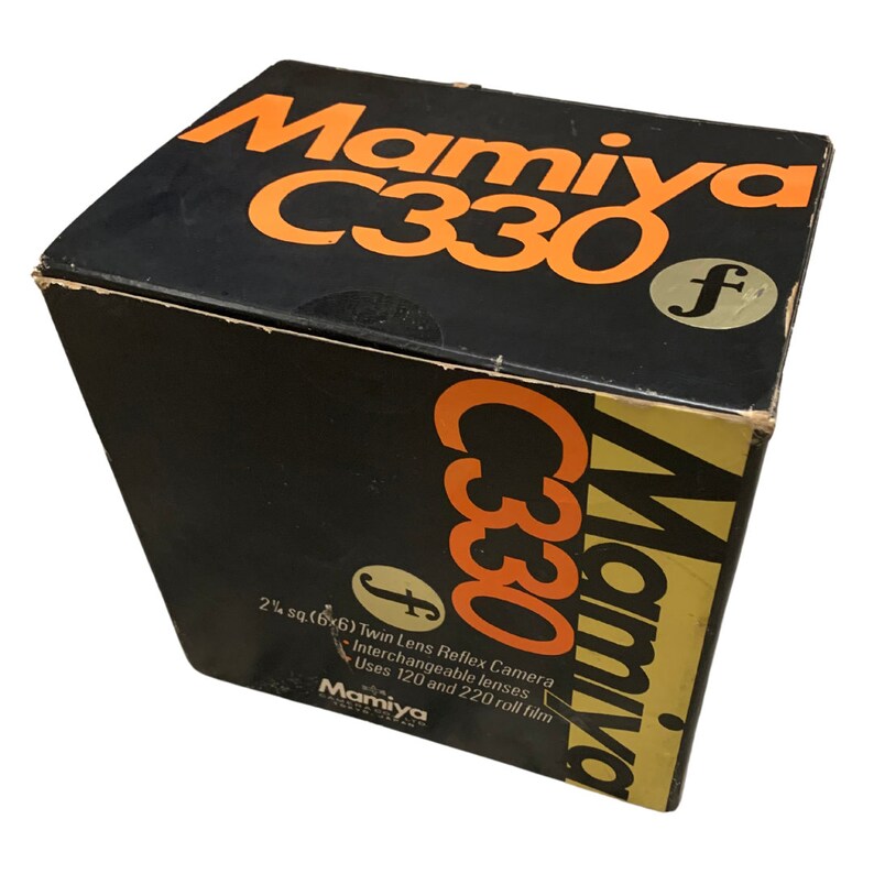 Capture Timeless Photos: Vintage Mamiya C330f Camera With Original Box ...