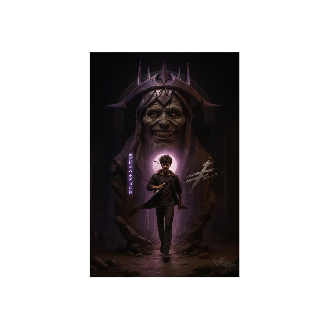 Sung Jin Woo the Double Dungeon God - Etsy