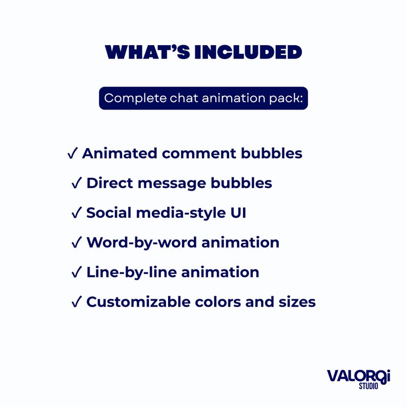 After Effects Social Media Comments Chat Messages Template (digital ...