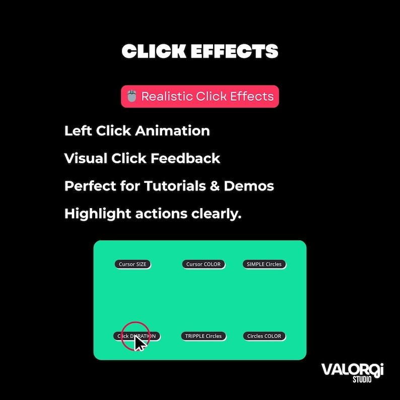 Davinci Resolve Mouse Cursor Animator | Automatic Click Effects ...