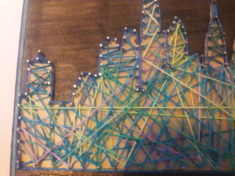 Philadelphia Skyline String Art - Etsy