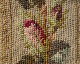 Vintage needlepoint | Etsy