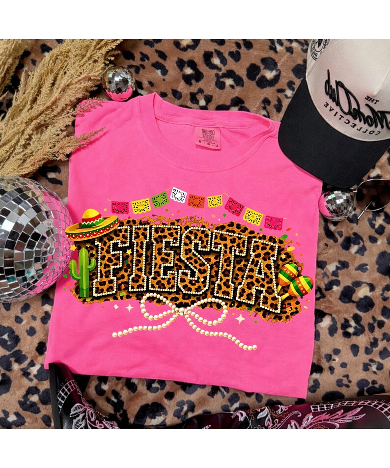 Leopard Fiesta PNG, Cinco De Mayo Leopard Print Fiesta Design With ...