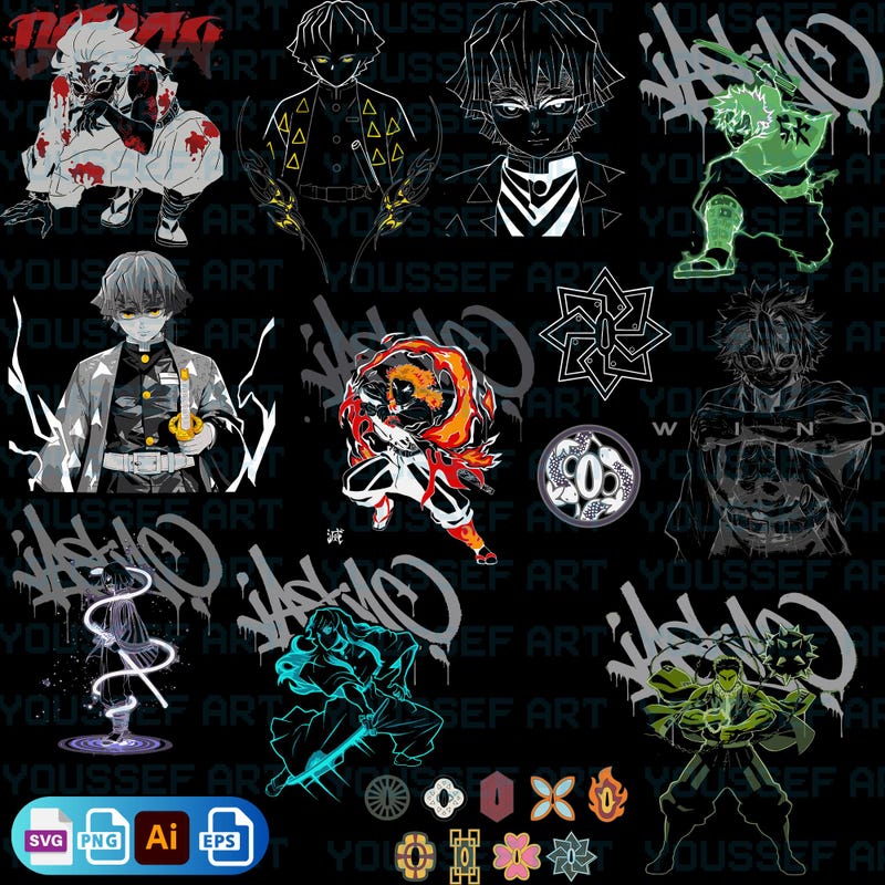 Demon Slayer Poster - Etsy