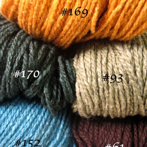 Elsebeth Lavold Silky Wool Yarn Hank Fingering DK Weight Soft Fiber ...