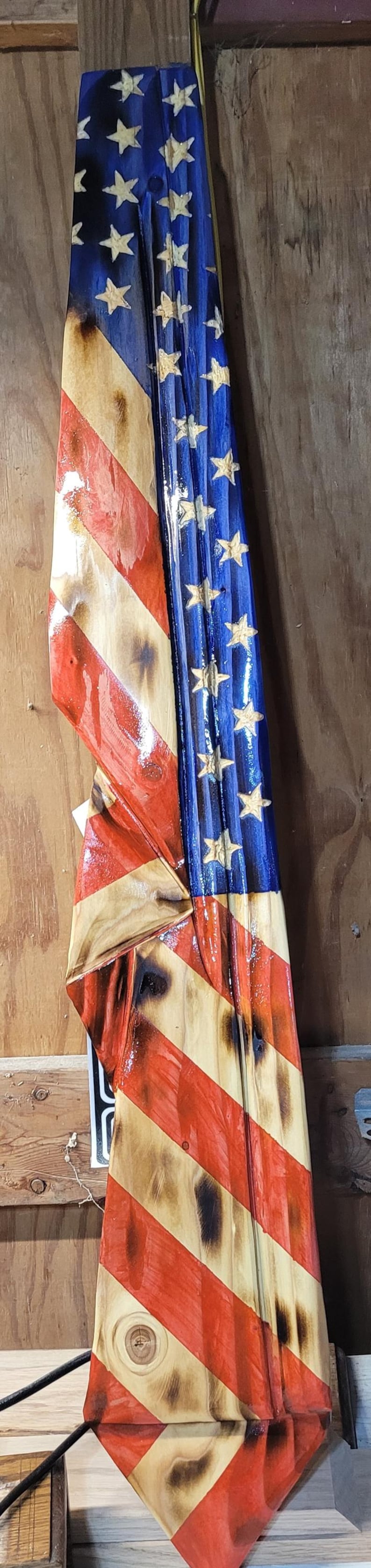 Draped Flag - Etsy