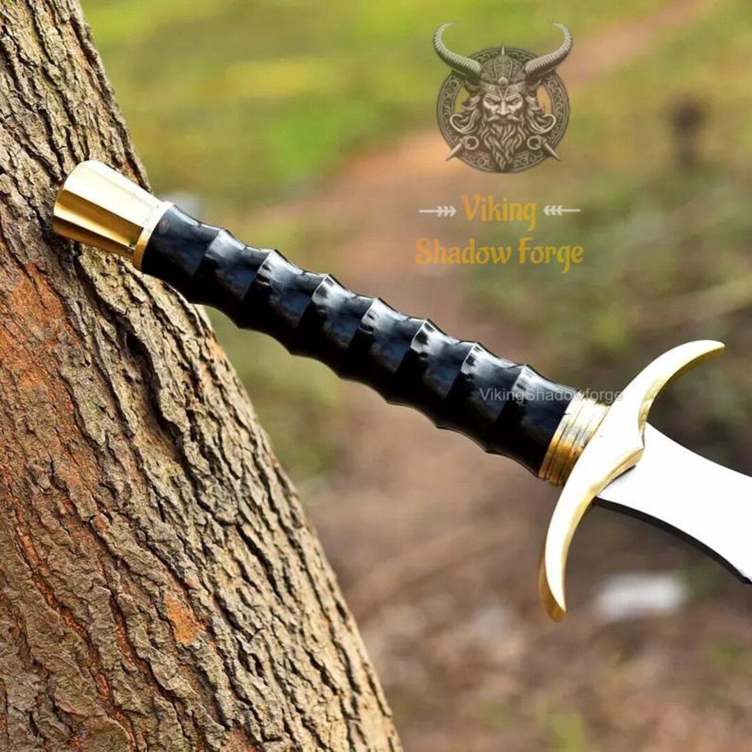Hand-forged Cosplay Sword Gift Idea for Boyfriend Medieval Sword ...