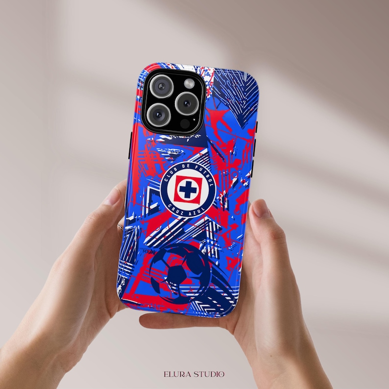 Cruz Azul Phone Case, FIFA World Cup Mexico Football Soccer Sport Gifts ...