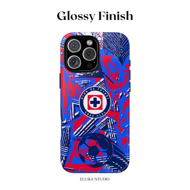 Cruz Azul Phone Case, FIFA World Cup Mexico Football Soccer Sport Gifts ...