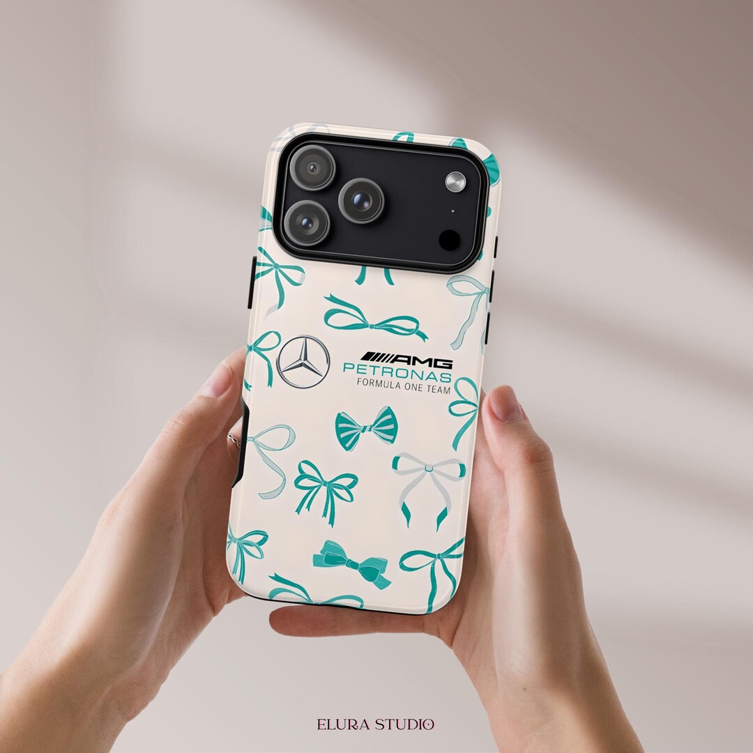 Mercedes F1 Phone Case, AMG Petronas Kimi Antonelli Formula 1 Car Bow ...