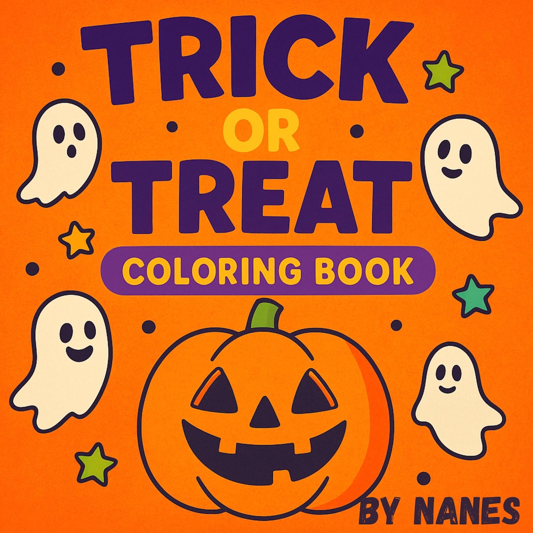Halloween Coloring Pages for Kids | Cute & Fun Spooky Characters ...