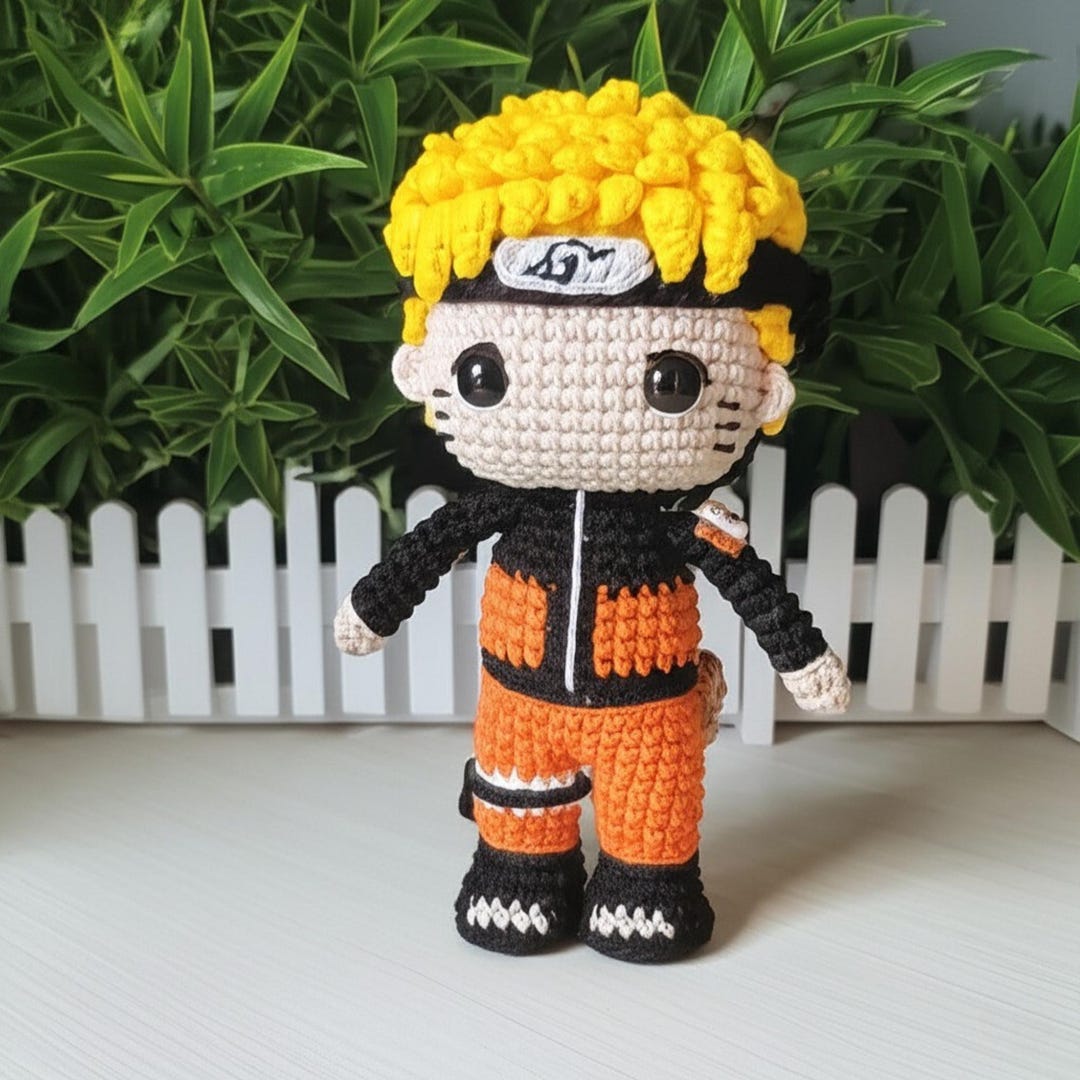 Amigurumi Naruto Crochet Pattern | Crochet Naruto Pattern | Naruto ...