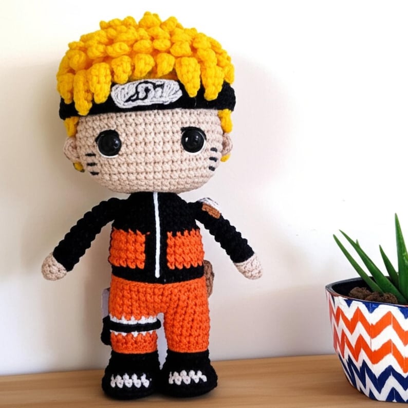 Amigurumi Naruto Crochet Pattern | Crochet Naruto Pattern | Naruto ...
