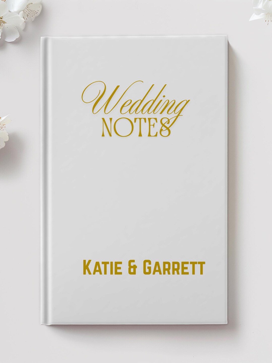 Elegant Wedding Notes Journal for Bride and Groom, Wedding Planner ...