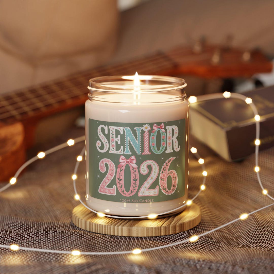 Class of 2026 Candle, Class of 2026 Gift, Graduation Gift, Senior Gift ...