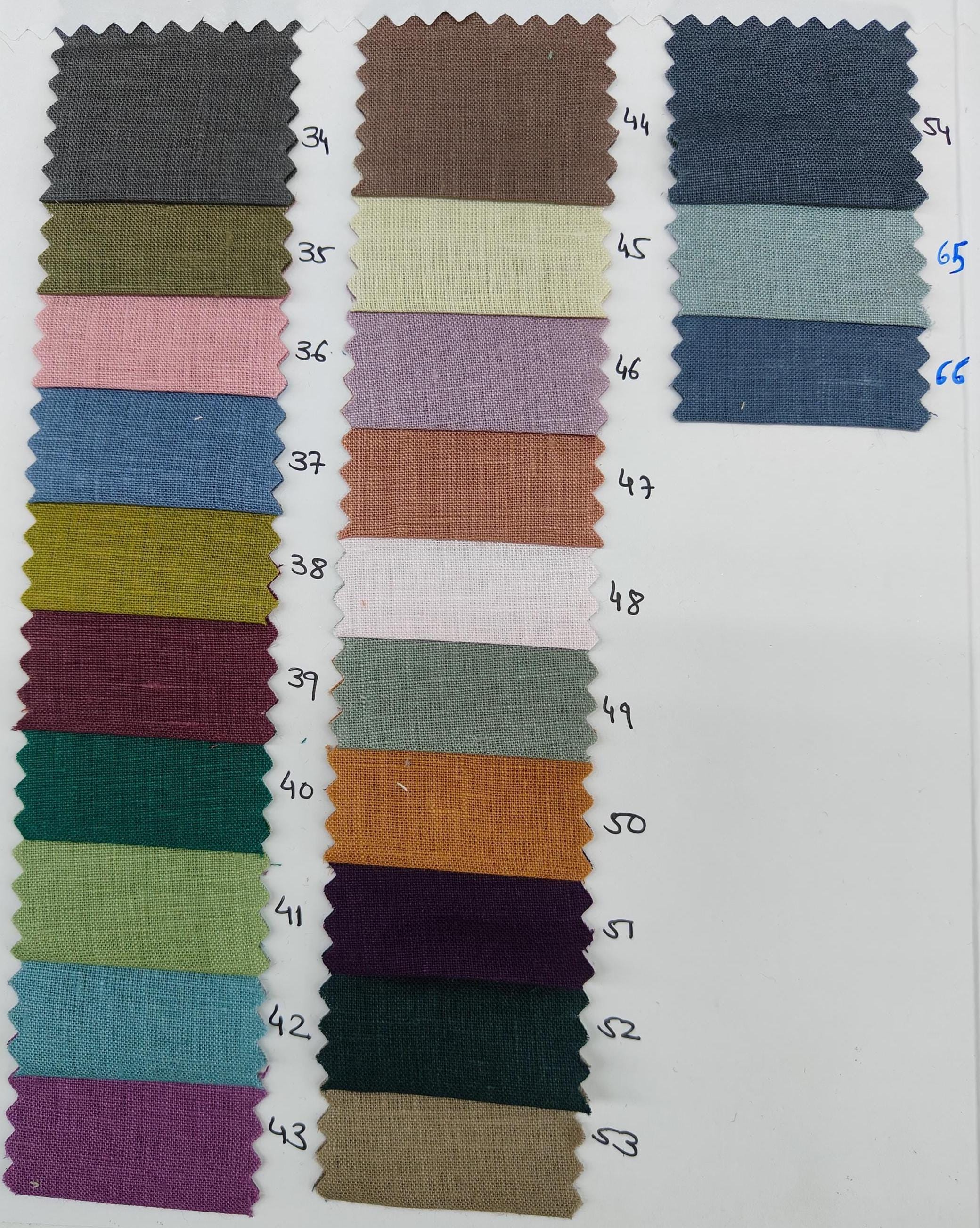 Soft Cotton Linen Fabric: Dressmaking Material by the Yard - Etsy