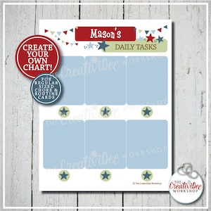 toddler getting dressed chart