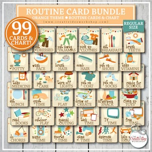 bedtime routine cards