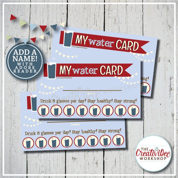 Health Punch Card - Etsy