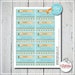 Editable Water Tracker Punch Card | Printable Reward (digital Download ...