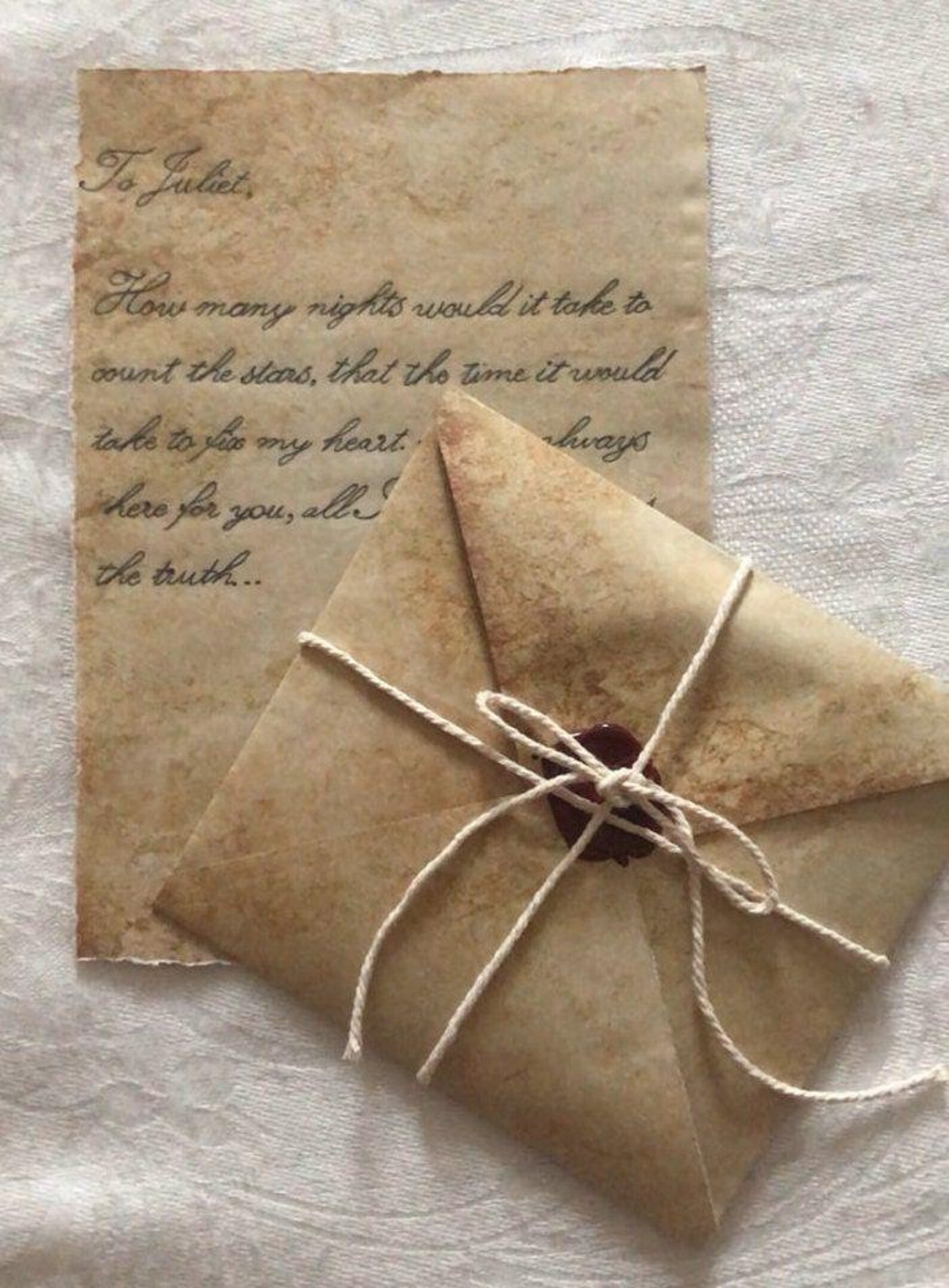 Comfort Character's Hand-written Letter - Etsy