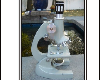 Vintage microscope | Etsy