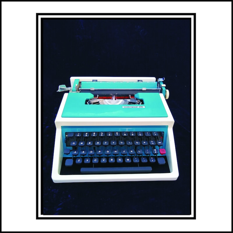 Modern Typewriter - Etsy