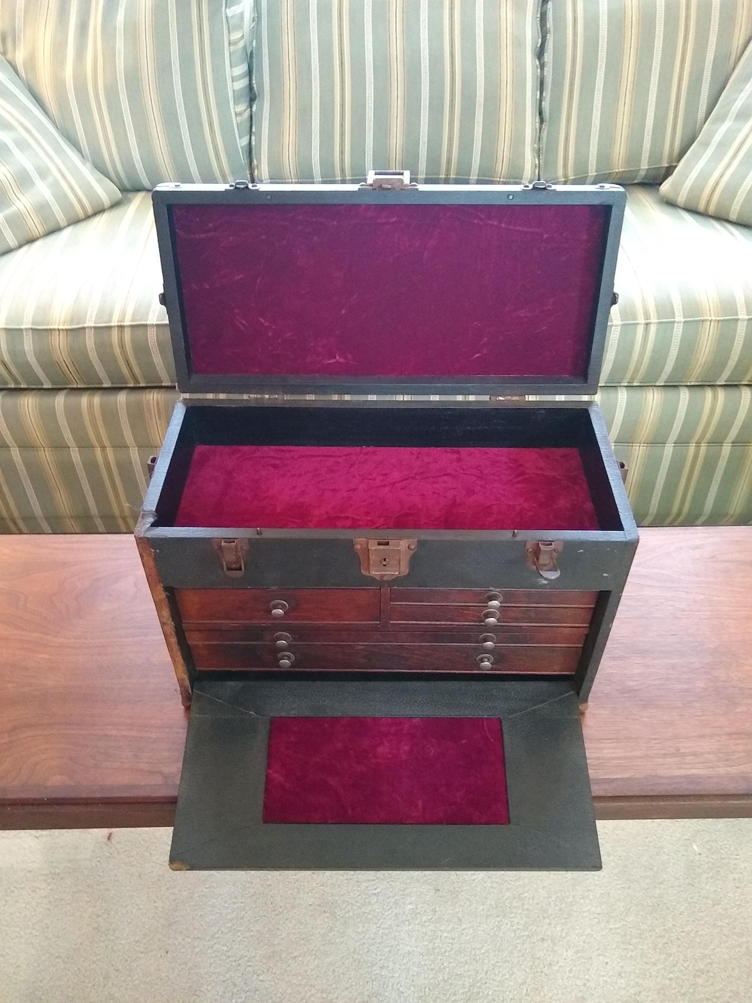 1938 H. Gerstner and Sons Machinists Tool Box Dayton Ohio Modified 2024 ...