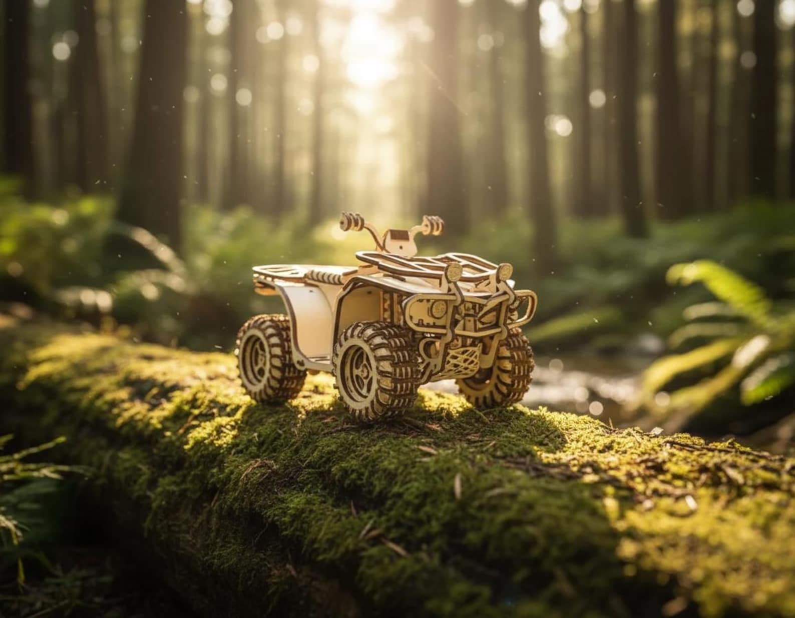 3D ATV Laser Cut Files | Quad Bike Wood Puzzle Svg | off Road Vehicle ...