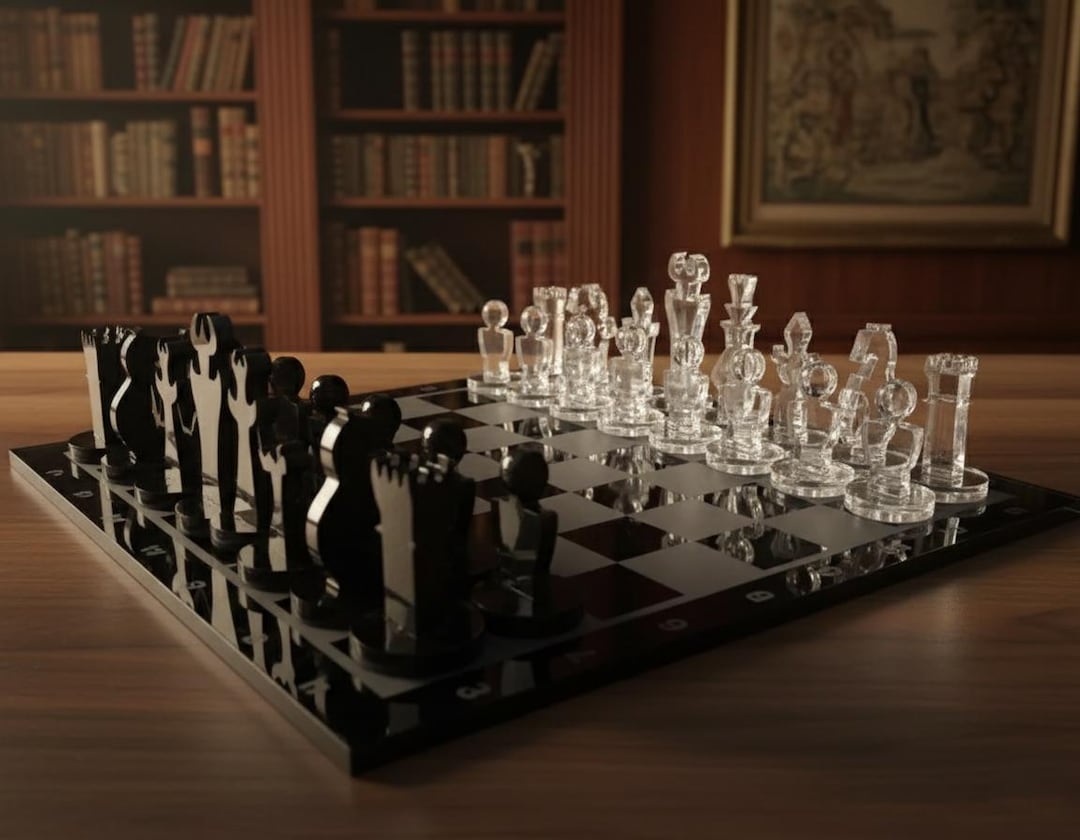 3D Angel Vs Devil Chess Set | Laser Cut SVG Template - Etsy