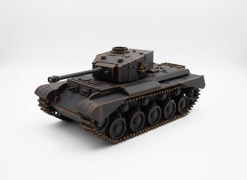 3D Wooden Tank Model Laser Cut File, Military Vehicle SVG DXF Template ...