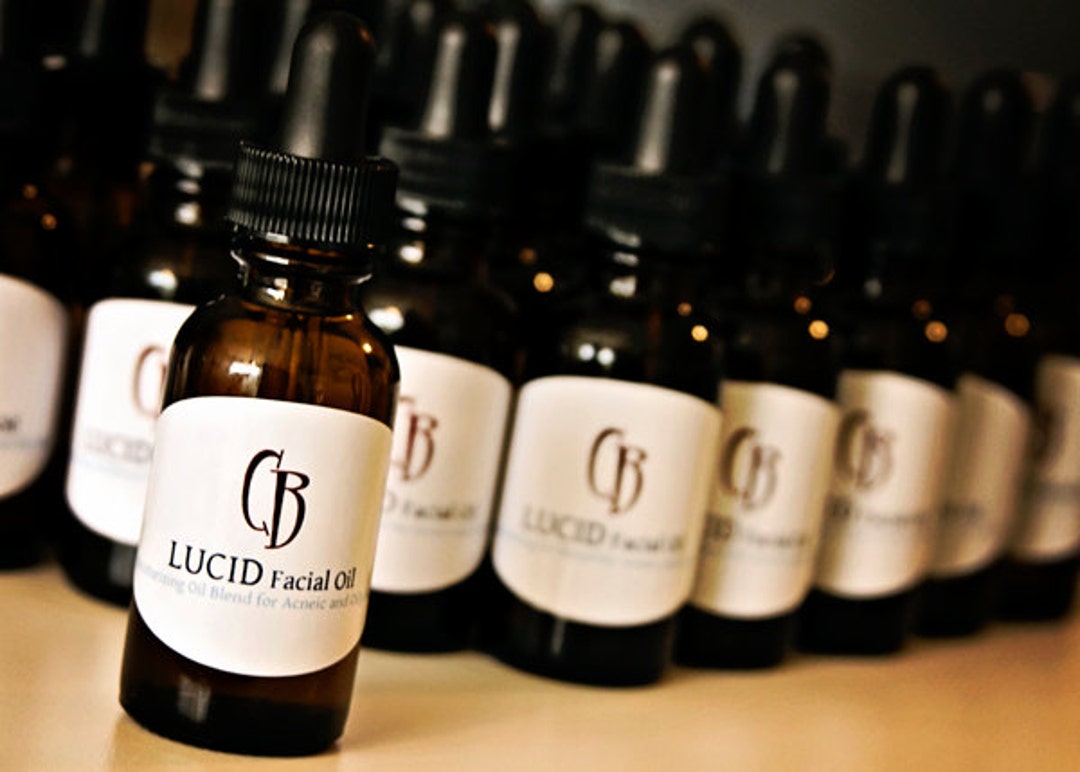 LUCID Facial Oil - Face Moisturizer With Acne and Oily Skin in Mind - Etsy
